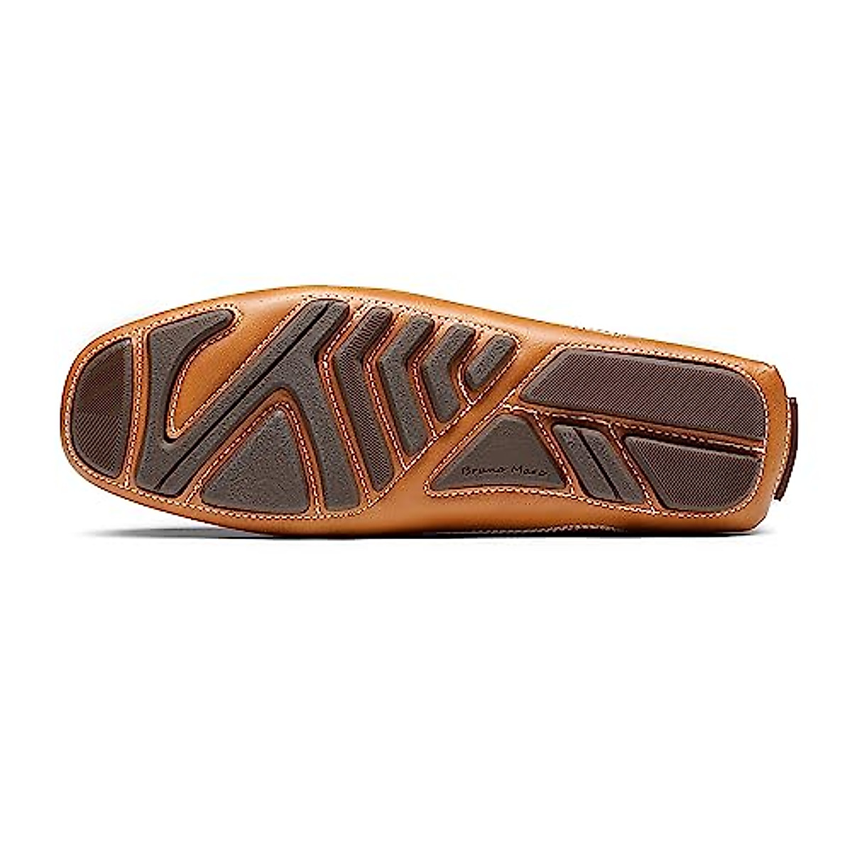 Bruno Marc Men's Tan Driving Moccasins Penny Loafers Slip on Loafer Shoes Size 9.5 BM-Pepe-2