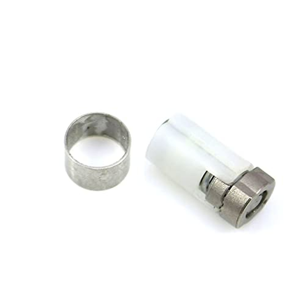 NSLikey Spin Axis Barrel Hinge Rotating Shaft for Nintendo DS Lite NDSL Replacement (White)