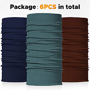 JOEYOUNG Headwear, Bandana, Neck Gaiter Head Wrap Headband Balaclava Magic Scarf