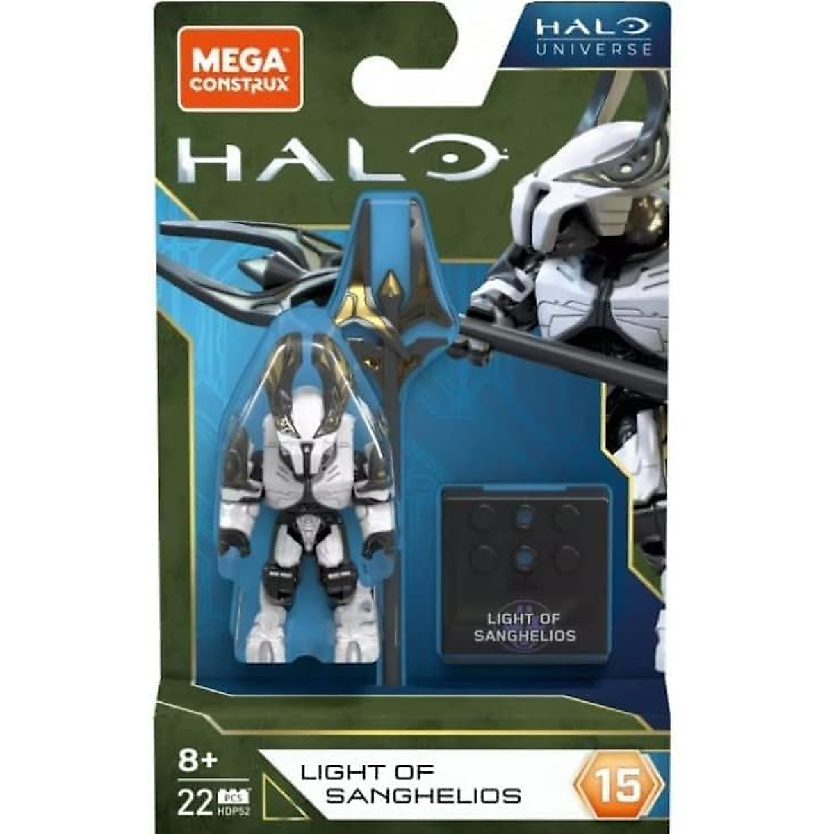 Mega Construx Halo Heroes Series 15 Complete Set of 5 Buildable Action Figures