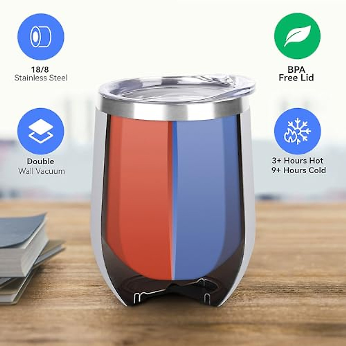 silichee 20 Oz Stainless Steel Wine Tumbler with Lid Yellow Lemon Icon Isolated Flat Fruit Insulated Tumblers Vacuum Coffee Mugs for Hot and Cold Drinks,Coffee,Wine