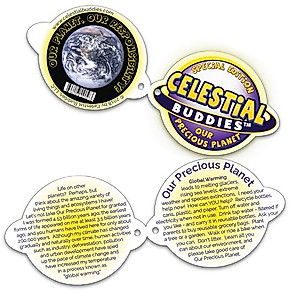 Celestial Buddies Our Precious Blue Planet Earth Buddy Science Space Solar System Educational Stuffed Plush Toy