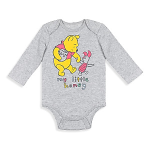 Disney Winnie the Pooh Eeyore Tigger Piglet Infant Baby Boys 5 Pack Bodysuits 12 Months