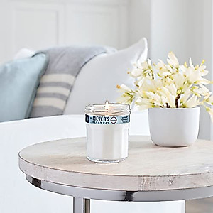 Mrs. Meyer's Soy Aromatherapy Candle, 35 Hour Burn Time, Made with Soy Wax and Essential Oils, Snowdrop, 7.2 oz