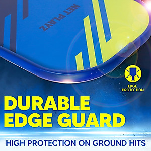 Pickleball Set - Pickleball Paddles Family 4-Pack, USAPA Approved 2 Child-Size & 2 Adult-Size | Family Set for Kids, Parent-Child Adult/Junior,Blue