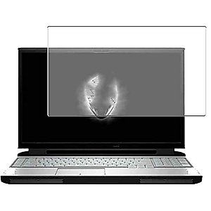 Puccy Tempered Glass Screen Protector Film, compatible with Dell Alienware Area-51m R1 2019 17.3" （Active Area Cover Only） Protective Protectors Guard