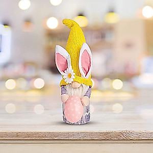 Garden Gnomes Outdoor Large Easter Carrot Dwarf Bunny Faceless Home Decoration 1PCs Decorations Doll Ornament Set With Topper 3pc