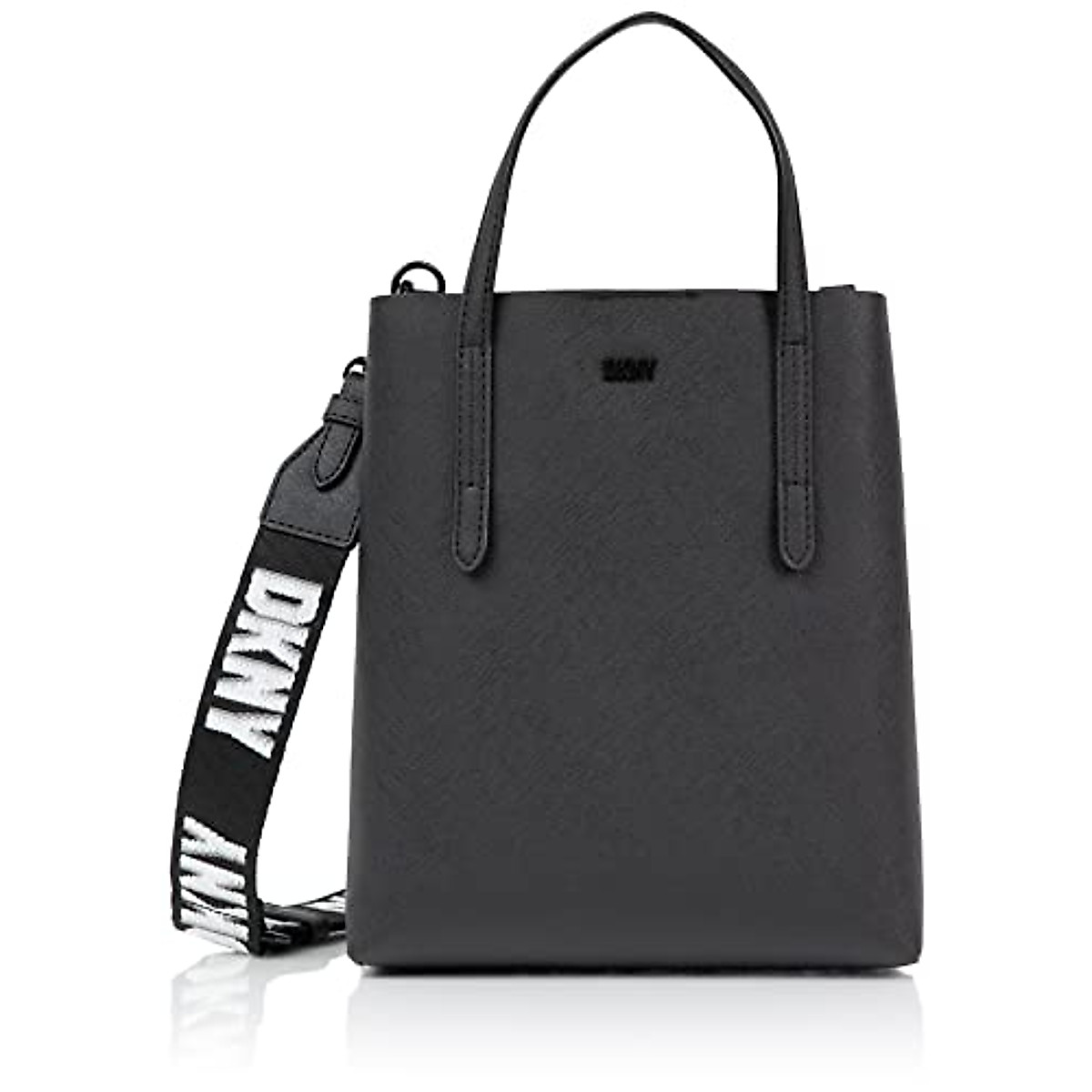DKNY INES Tote Bag, BLK/LT Toffee