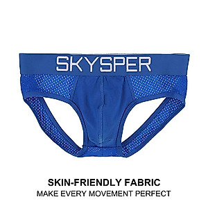 SKYSPER Men's Jockstrap Underwear Mesh Breathable Jock Strap