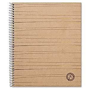 Universal Sugarcane Based Notebook, College Rule, 11 x 8-1/2, White, 100 Sheets/Pad