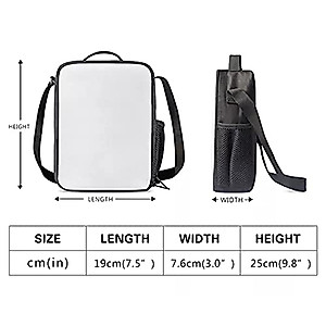 Beauty Collector Backpacks Set Goat Print Cute Bookbags Lightweight with Lunchbag and Pencil Case