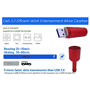 EcooDisk 128GB USB 3.0 Flash Drive Wine Bottle Shaped Zip Drive Cute Memory Stick High Speed Thumb Drive Cool USB Sticks Date Storage Fun Jump Drive Metal Pen Drive