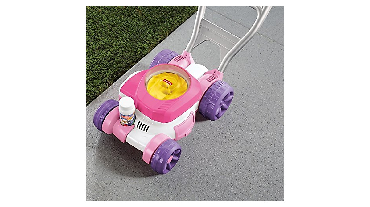 Fisher-Price Bubble Mower Pink - Fun & Realistic Kids Toy