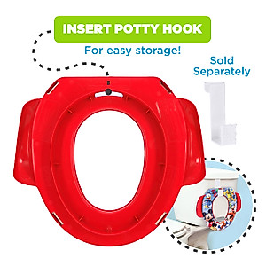 Disney Mickey Mouse 3 Pc Must Have Potty Training Set - Potty Training Seat, Step Stool for Kids, Finger Puppets