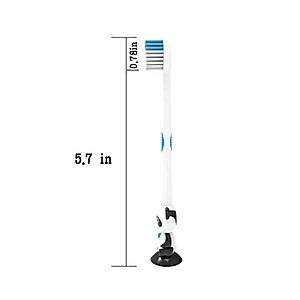 12 Pieces Kids Cartoon Panda Toothbrush Soft Bristles with Sunction Cup Individually Wrapped for Boys and Girls Toddler 3-12 Years