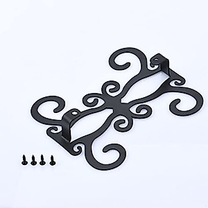 SNKINE Wine Glass Rack - Butterfly Stemware Racks Under Cabinet Wine Glasses Holder Hanging Shelf Black Iron 7.87inch Storage Hanger for Bar Kitchen (2 Packs) (SNKINE-Racks)