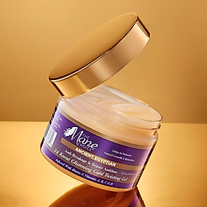 The Mane Choice Ancient Egyptian Anti-Breakage & Repair 24 Karat Gold Twisting Hair Gel, Definition & Shine Braid Gel for Dry, Damaged, Color or Chemically-Treated Hair, Fights Split Ends, 12 Oz