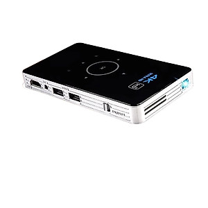 C6 Mini Projector DLP Portable Movies 4K 1080P Outdoor Smart Home Theater Playback (Color : 2G32G) (2G16G )