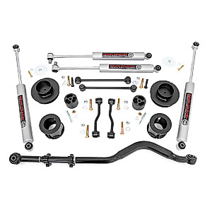Rough Country 3.5" Lift Kit w/N3 Shocks for 20-24 Jeep Gladiator JT 4WD - 63730