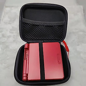 Grafken Hard Storage Case Cover Portable Travel Carrying Bag for Game Boy Advance SP GBA SP with Hand Wrist Strap