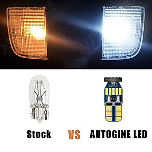 AUTOGINE White Interior LED Lights Kit for Ford F150 F-150 2009 2010 2011 2012 2013 2014 Super Bright 6000K Interior LED Light Bulbs Package + Install Tool