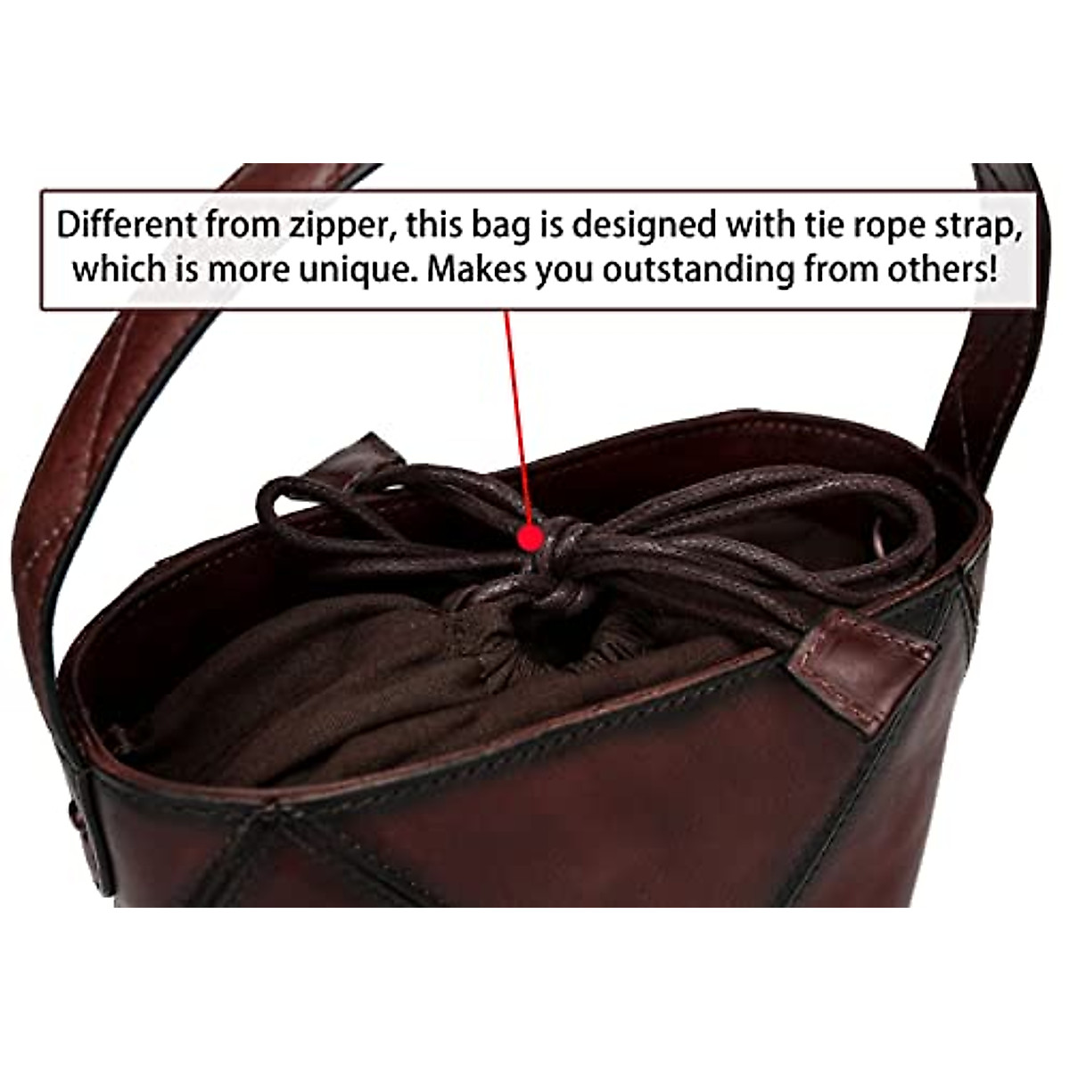 Crossbody Bag for Women Leather Handbag Shoulder Bag Vintage Top Handle Tote Purses (Coffee)