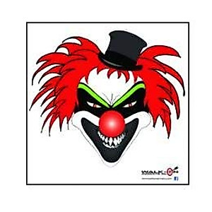 Walk-On Archery Clown Face Target 50pk