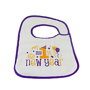 Hello Baby Wonder First New Year Bib - 1pk