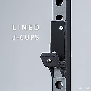 REP Short Power Rack – PR-1050 – with Dip Attachment