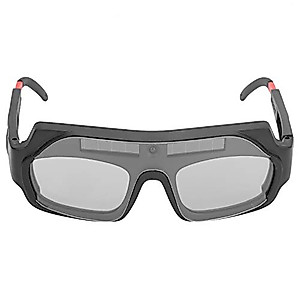Auto Darkening Welding Goggles, Solar Powered Welder Glasses, Eye Protection Goggles Welding Equipment for TIG, MIG, Plasma, Arc, Welding, Cutting, Grinding