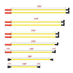 MAS HEI Ignition Distributor 65K Volt & Spark Plug Wire & Free Pigtail Wiring Harness Replacement for SBF Ford Small Block 260 289 302 1030213 PE330U（Blue Racing Kit)