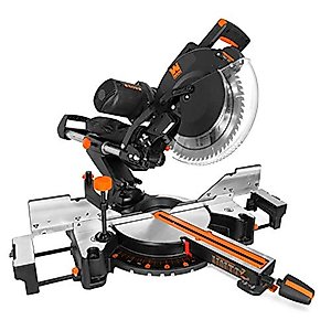 WEN MM1214T 15-Amp 12-Inch Dual Bevel Sliding Compound Miter Saw with Laser
