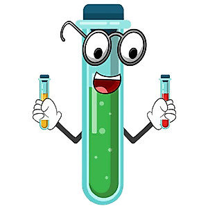 16mm x 125mm Glass Test Tubes Box of 100 by Mr. Test Tube