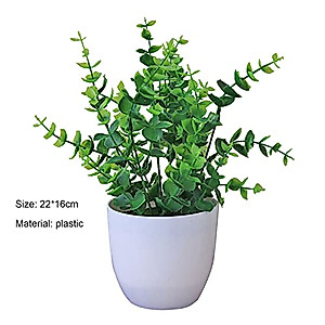 YESBAY Artificial Bonsai Fadeless Vivid Simulation Bonsai Delicate Eco-Friendly Beautiful Scene Layout 4