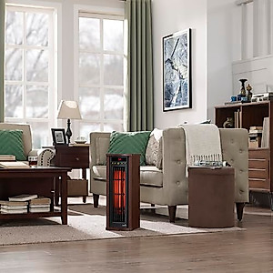 duraflame Electric Tower Heater, Oscillating Tower and Space Heater for Office or Large Room up to 1,000 Square Feet