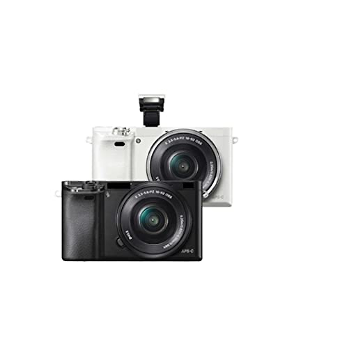 Camera A6000 Mirrorless Digital Camera ILCE-6000L with 16-50mm Lens -24.3MP -Full HD Video Digital Camera (Color : B)