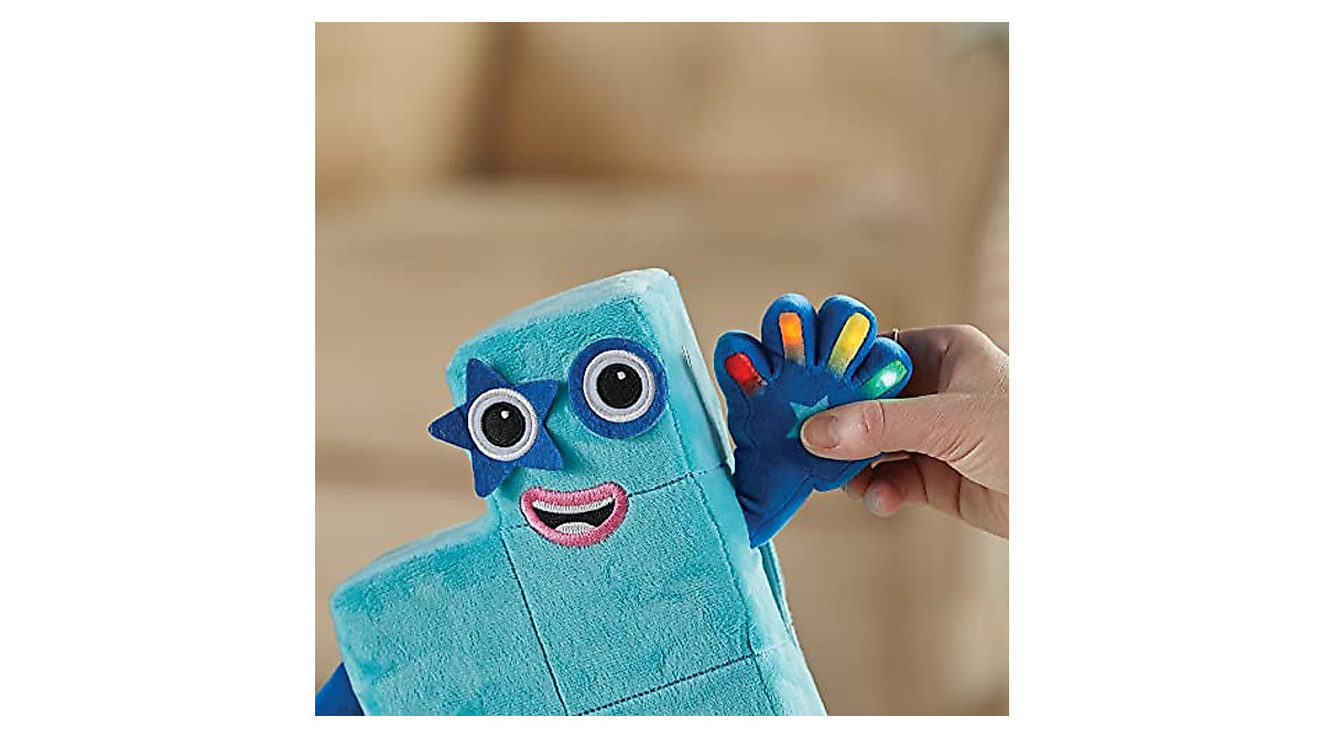 Sing-Along Numberblock Five Plush | Musical Interactive Toy