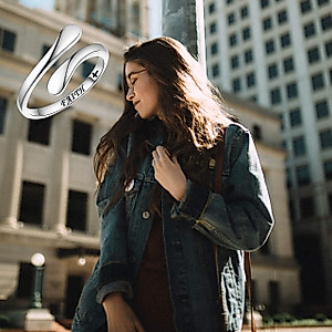 Cross Faith Ring 925 Sterling Silver Jewelry Adjustable Simple Wrap Open Band Ring for Women Daughter friend(simple cross)