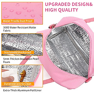 XQXA Lunch Bag Reusable Insulated Cooler Water Resistant Lunch Box Adult Tote Lunch Bag for Women/Men Work Picnic Beach or Travel