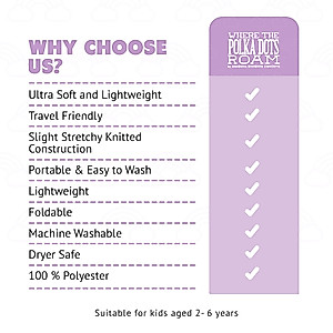 WTPDR Nap Pocket – Toddler Nap Mat Cover and Blanket for Preschool and Day Care – Machine Washable & Easily Foldable – Roll Nap Mat for Toddlers, Rainbow Pattern