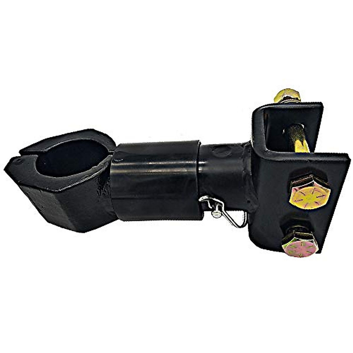 Trailer Adjustable Coupler 2-5/16 in,12500LBS Capacity,Black Powder Coat,Adjustable Channel-Mount Coupler