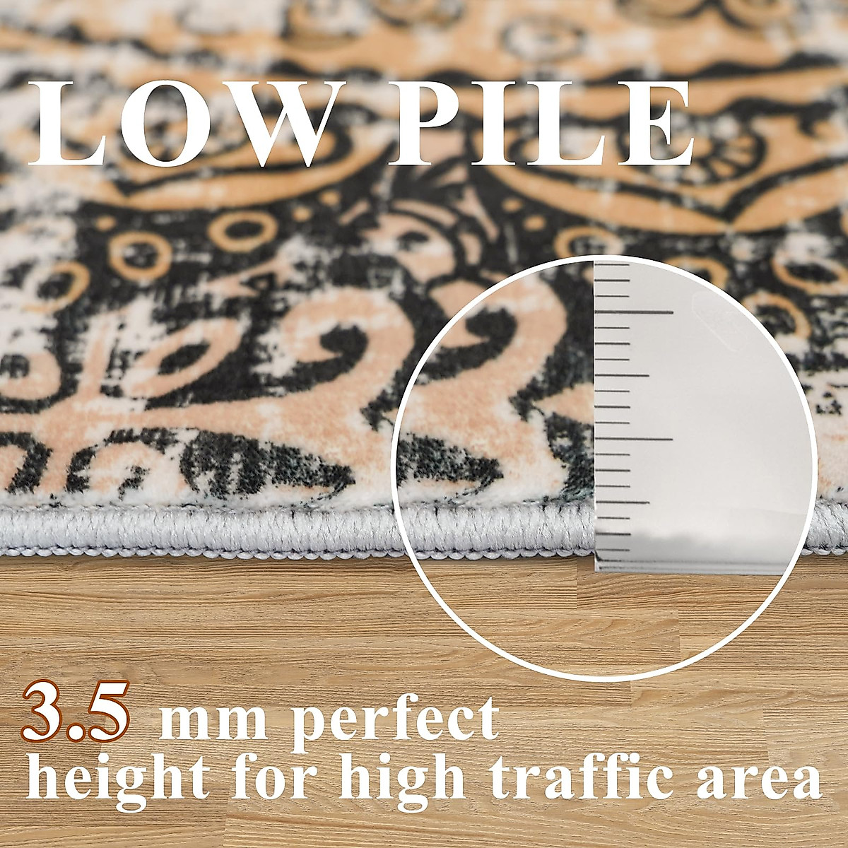 BYYVOO 10x14 Living Room Area Rug - Modern Abstract Large Area Rugs Non-Slip Stain Resistant Carpets for Bedroom Soft Low Pile Rugs 10x14 Red Green Multi