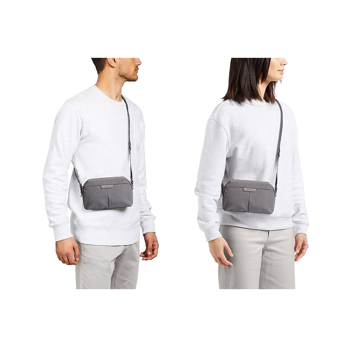 Bellroy Tokyo Crossbody (bag with crossbody strap for everyday use or travel, perfect to carry your daily essentials) - StormGray