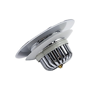 Meprotal Kitchen Sink Drain Strainer, Brass Bathroom Drain Stopper, Pop Up Bathtub Drain Stopper with Filter Hair Catcher