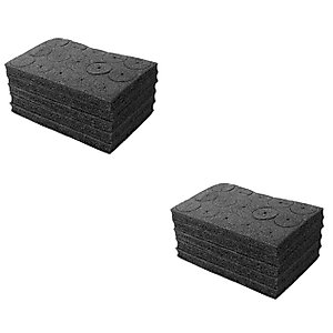 DECHOUS 150 Pcs Foam Colonization Sponge Germination Sponge Growing Sponge Hydroponic Sponges Plant Nursery Pot Nursery Pots Sponge Plant Germination Kits Hydroponics Accessories