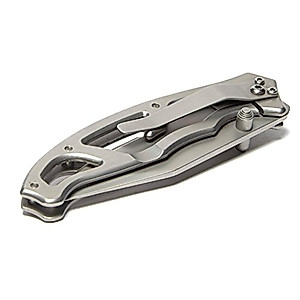 Gerber Paraframe I Knife, Serrated Edge, Stainless Steel [22-48443]