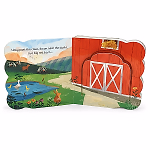 Little Orange Truck (Chunky Lift-a-flap Board Book)