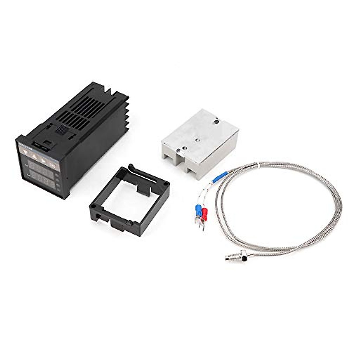 PID REX-C100 Digital Temperature Controller + 40A Solid State Relay K Thermocouple GD 40A SSR