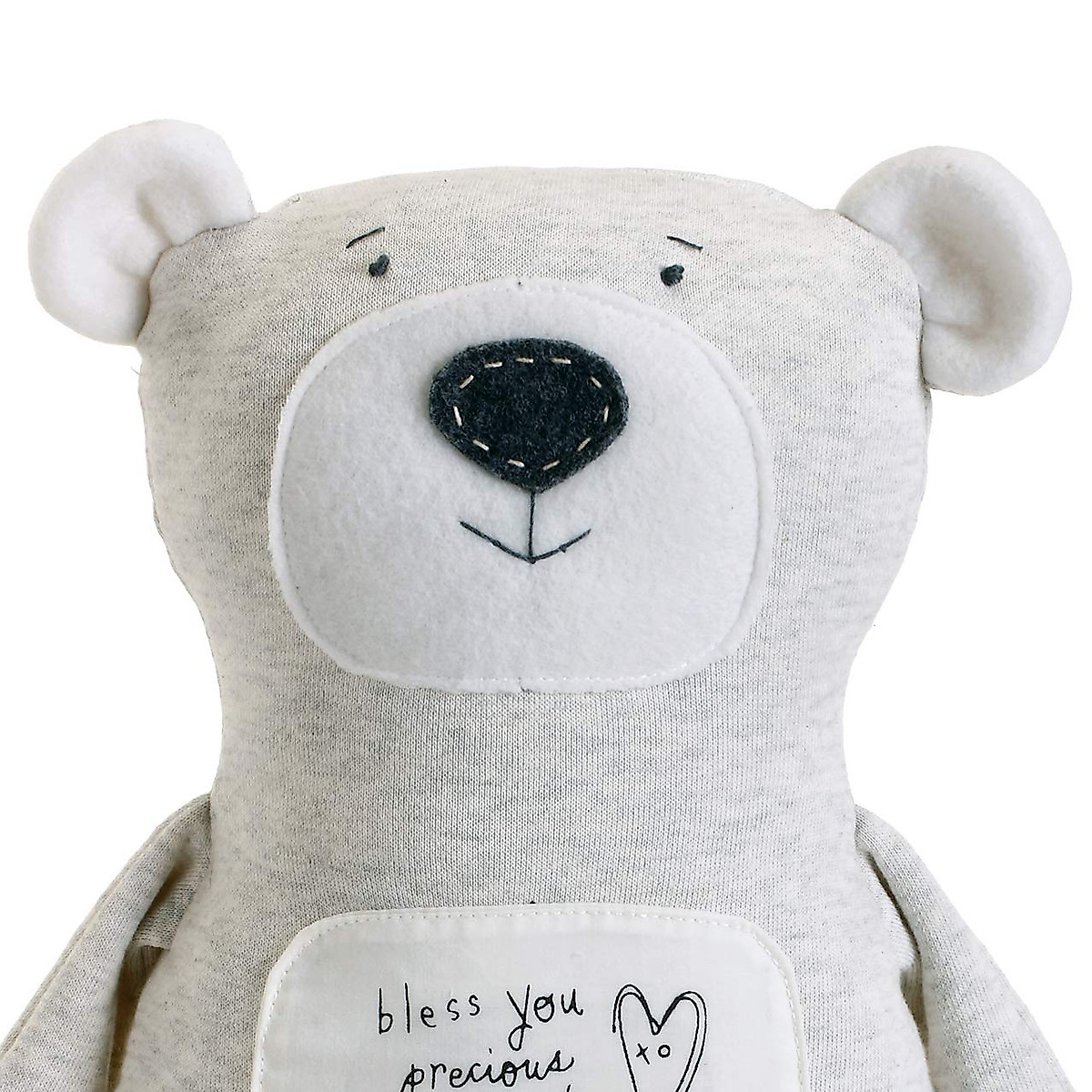 DEMDACO Plush Bless You Precious Child Poetic Threads Bear Children's Stuffed Animal Toy for Boys & Girls