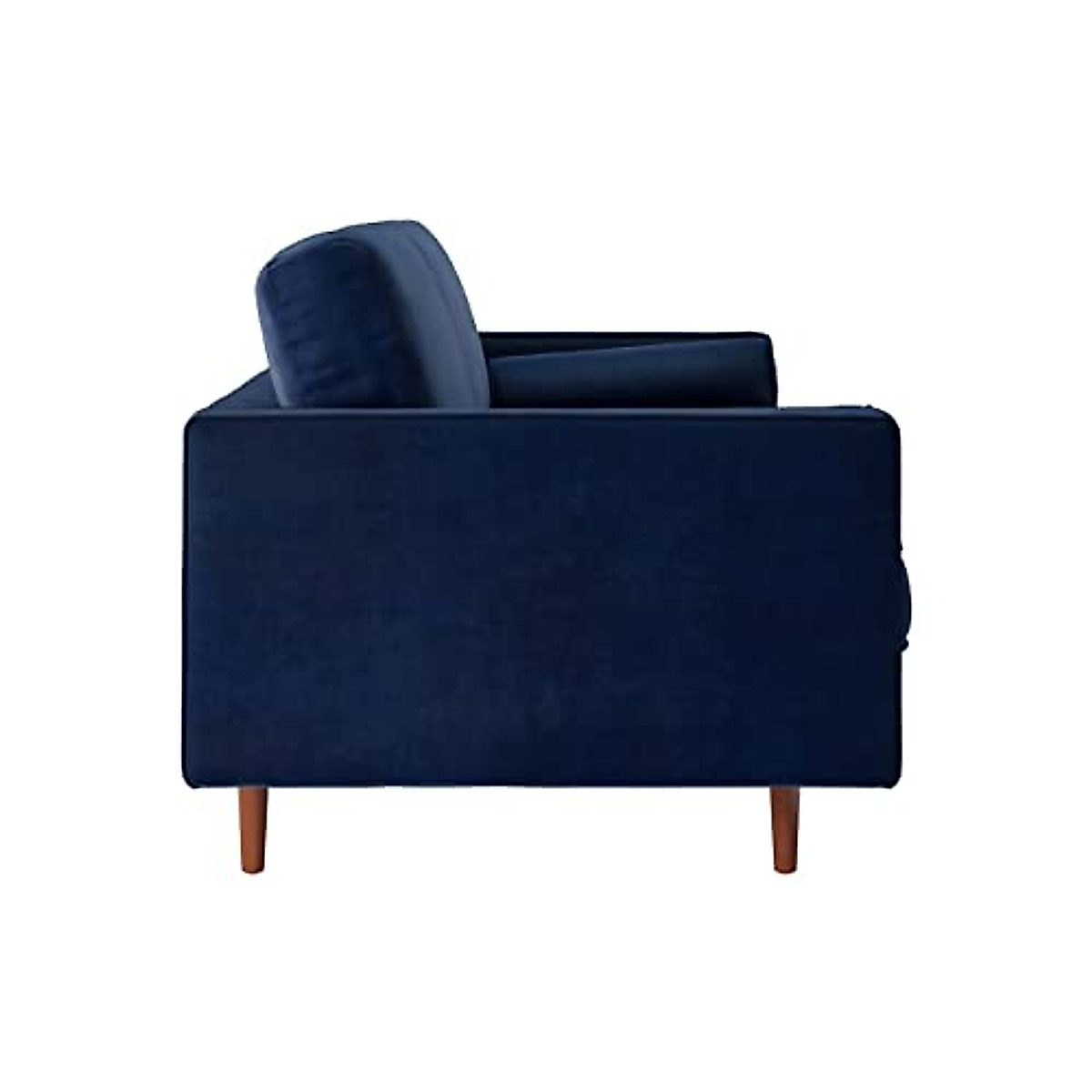 Inmod Matilde Velvet Sofa, Sapphire Blue